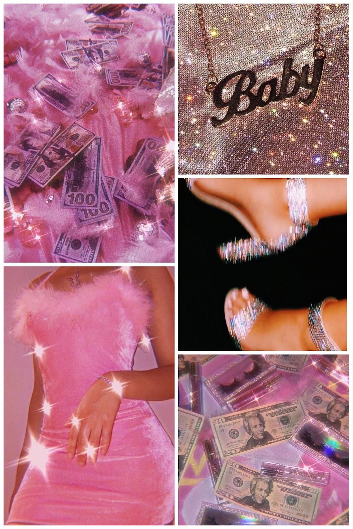 Boujee/glam/luxury/baddie Room Decor Photo Wall Collage - Etsy