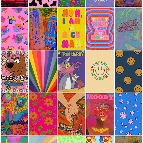 Indie Wall Collage - Etsy