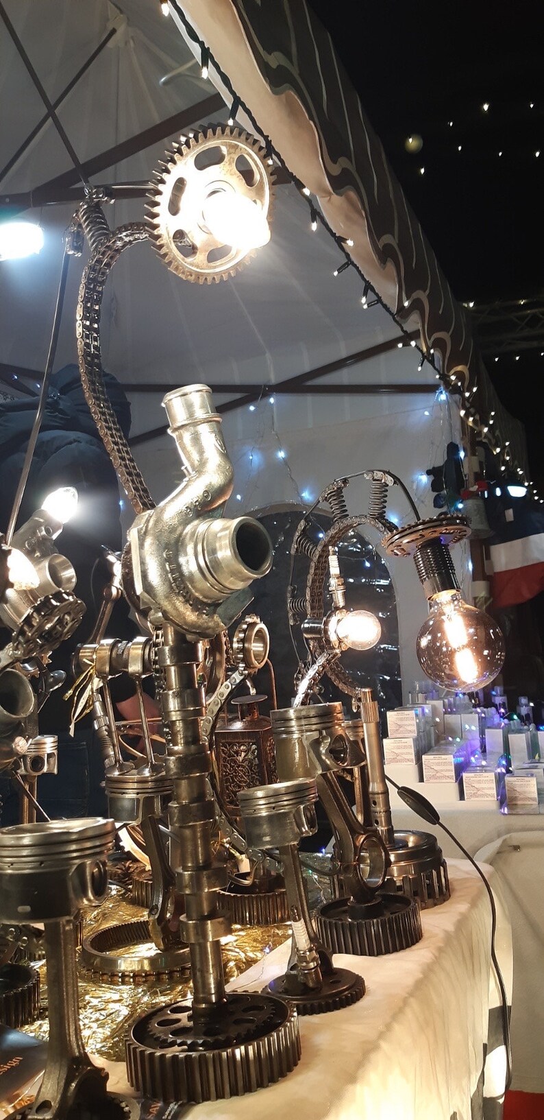 Carparts Piston Lamp - Etsy