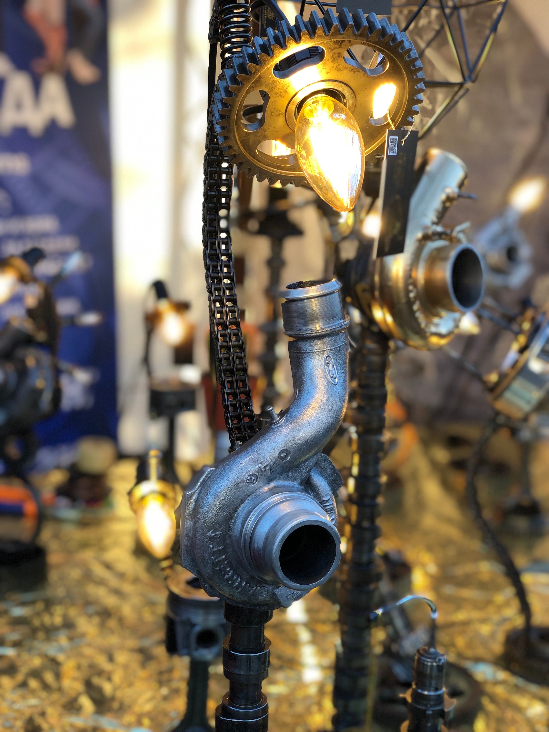 Carparts Piston Lamp - Etsy