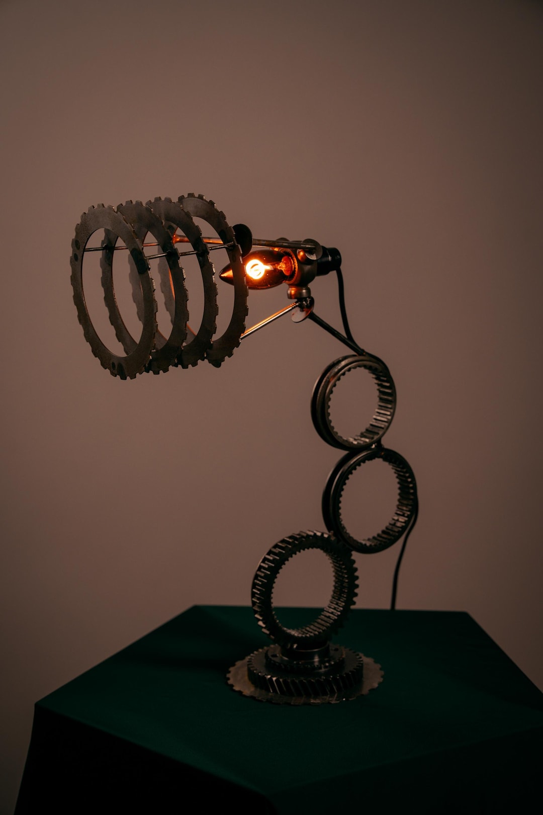 The Aviator- Unique Carparts Vintage Lamp - Etsy