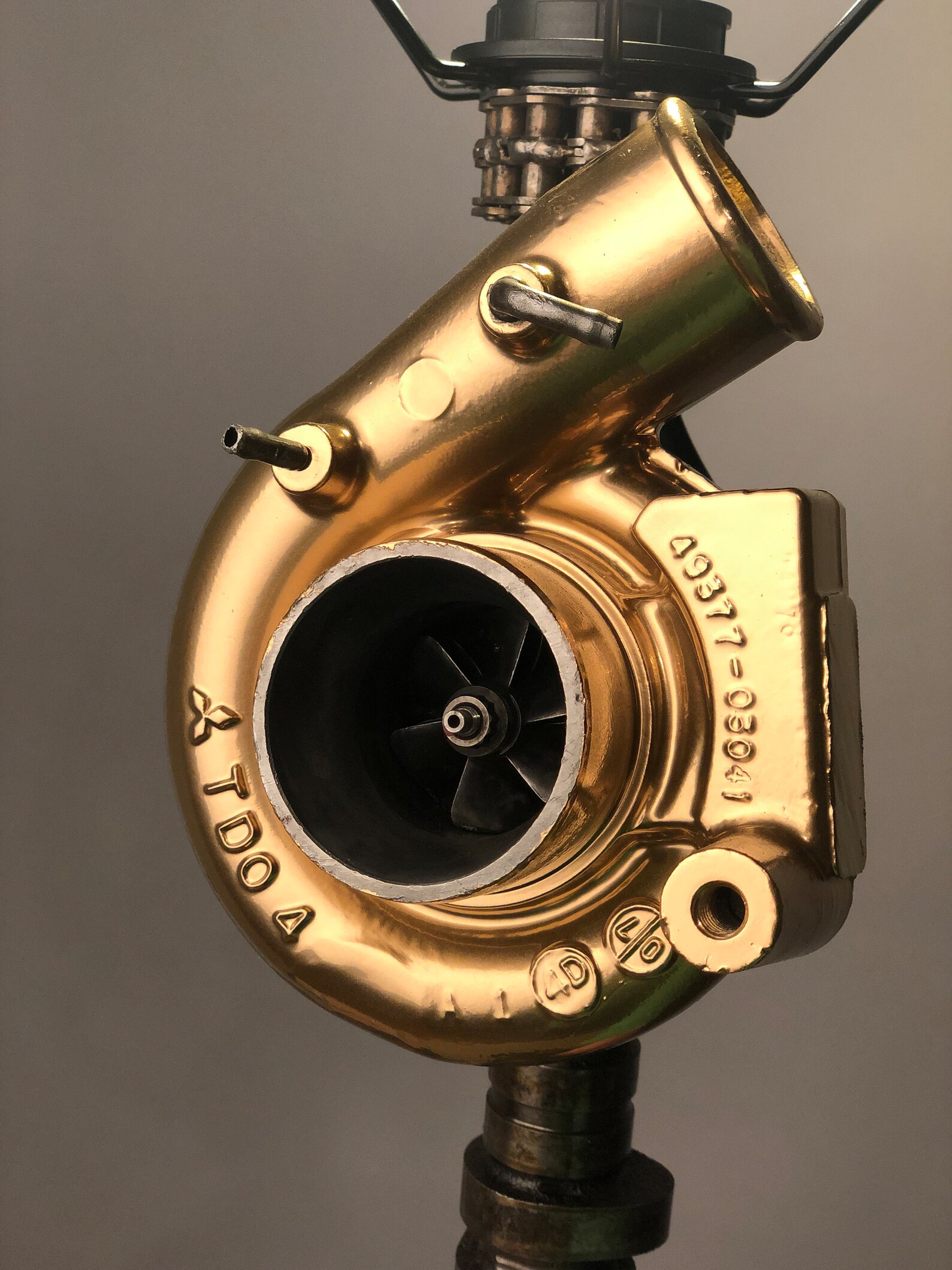 Golden Camshaft Piston Lamp - Etsy