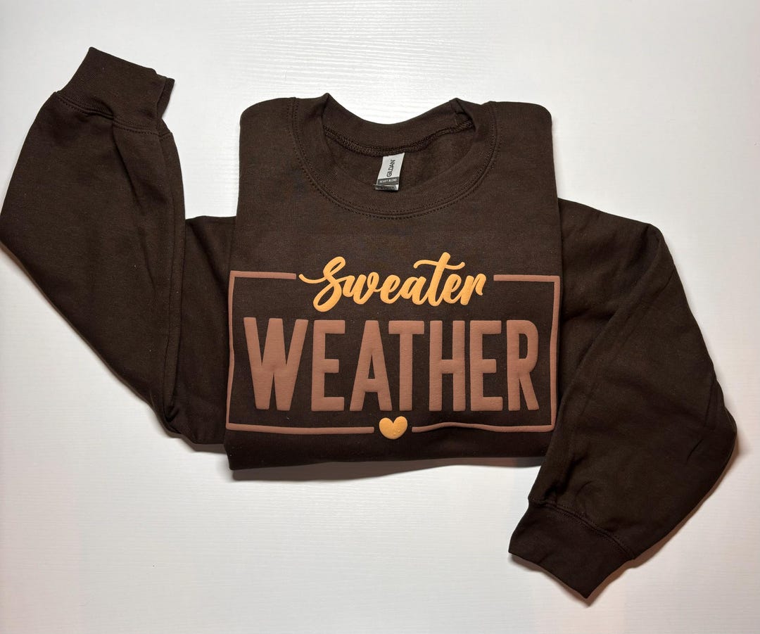 Sweater Weather Sweatshirt or Hoodie,custom Fall Sweatshirt, Women's ...