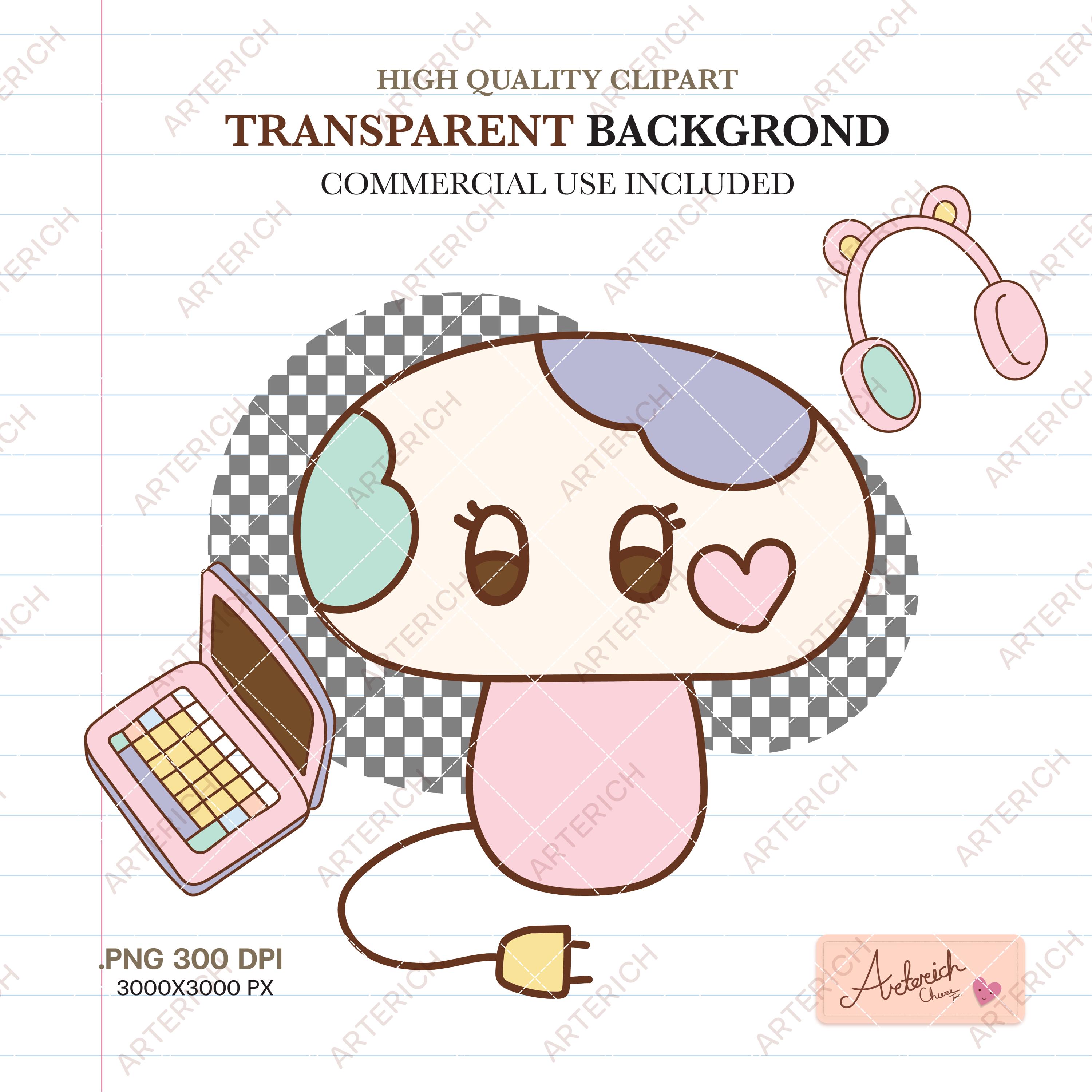 Pastel School Clipart, Stationery Digital Stickers,decoration Sticker ...