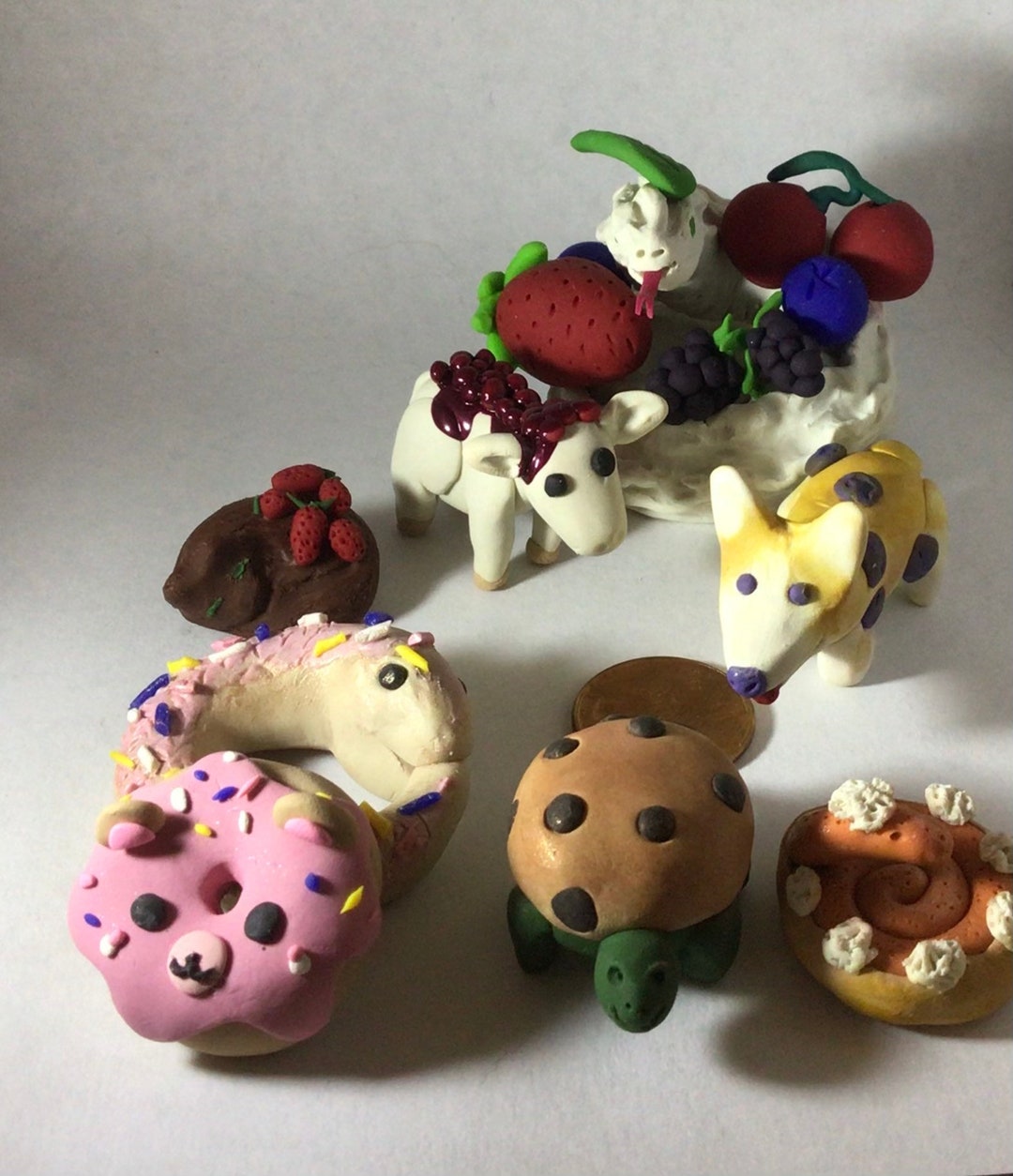 Bite Sized Critters: Food Themed Animals - Etsy