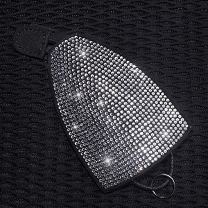 Rhinestone Car Keychain Case, Luxury Diamond Lady Key Wallet Bag Women ...