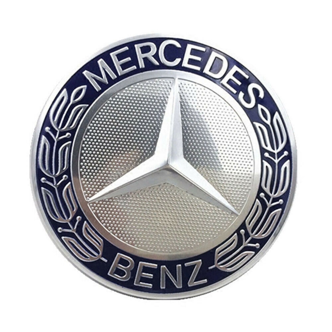 1-2-4 PCS 75mm Mercedes Benz Wheel Center Hub Caps Cover Logo Badge ...