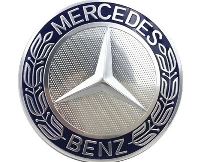 1-2-4 PCS 75mm Mercedes Benz Wheel Center Hub Caps Cover Logo Badge ...