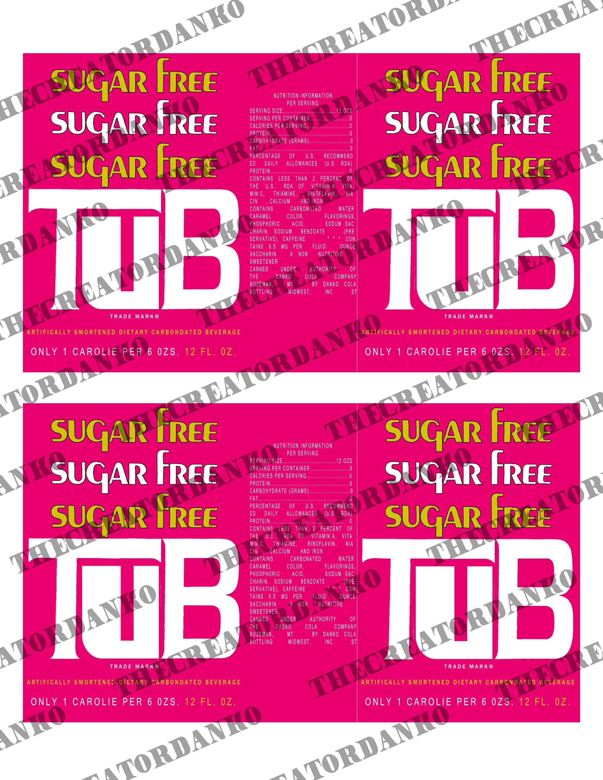 Prop Soda Can Label Digital File - Etsy