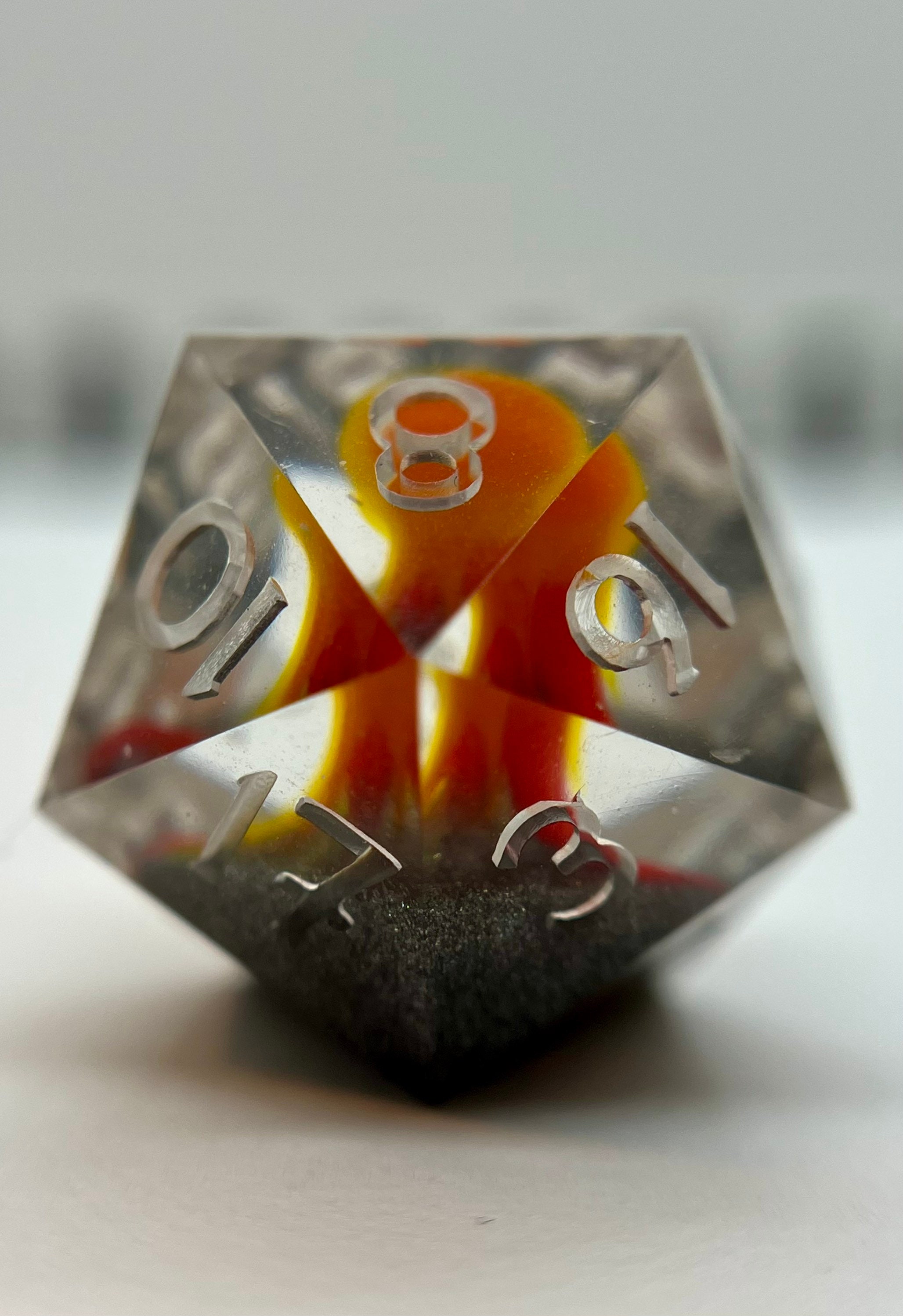 Dice RAW 7pc Handmade Dice Set for DnD with Shard d4 From The Ashes ...