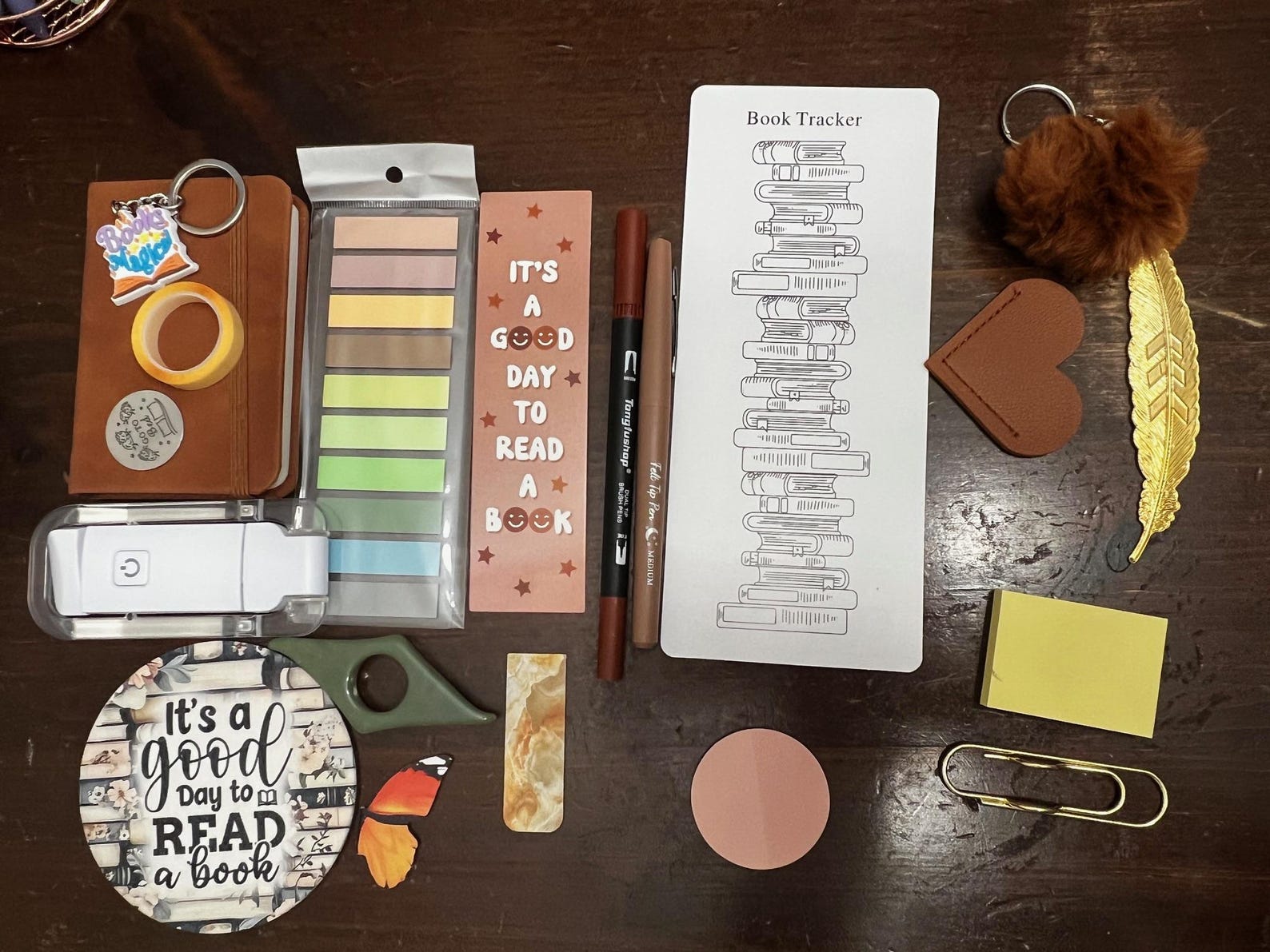 Mystery Bookish Item Bundle – Book Lover's Gift Set With Bookmarks ...