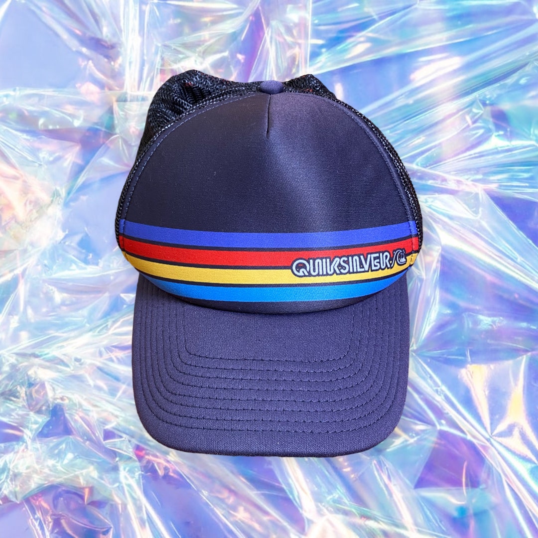 Vintage Retro 90s Quicksilver Baseball Cap Polyester Purple/colorful - Etsy