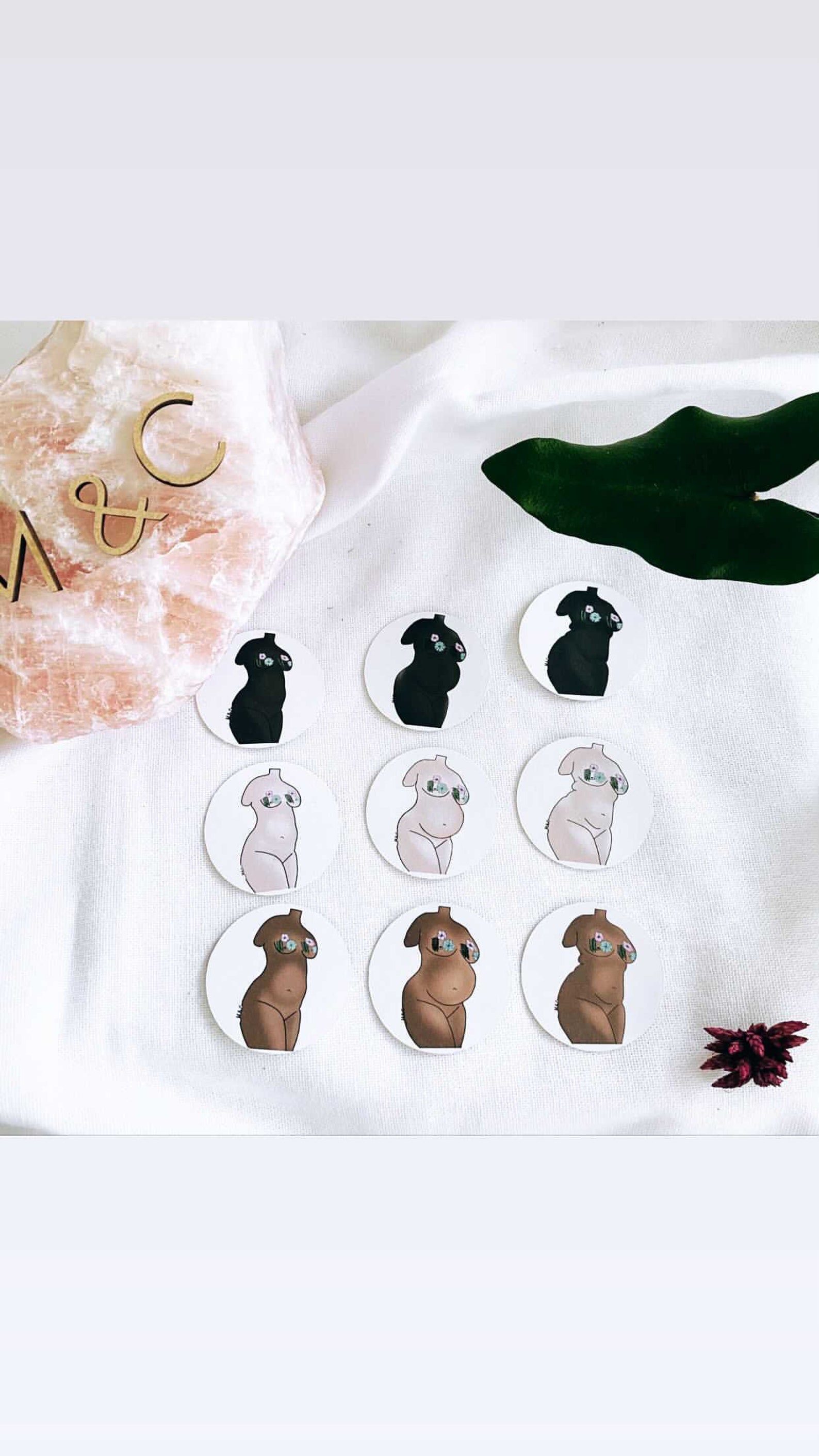 Female Figure Stickers - Etsy