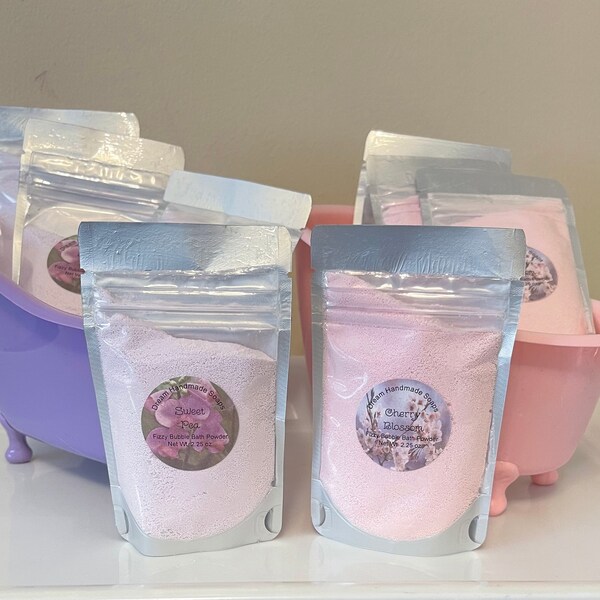 Bubble Bath Powder - Etsy