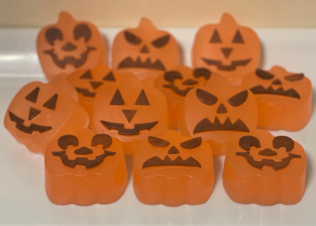 Jack-o-lantern Soap/pumpkin Soap/halloween Soap/fun Soaps for Kids - Etsy