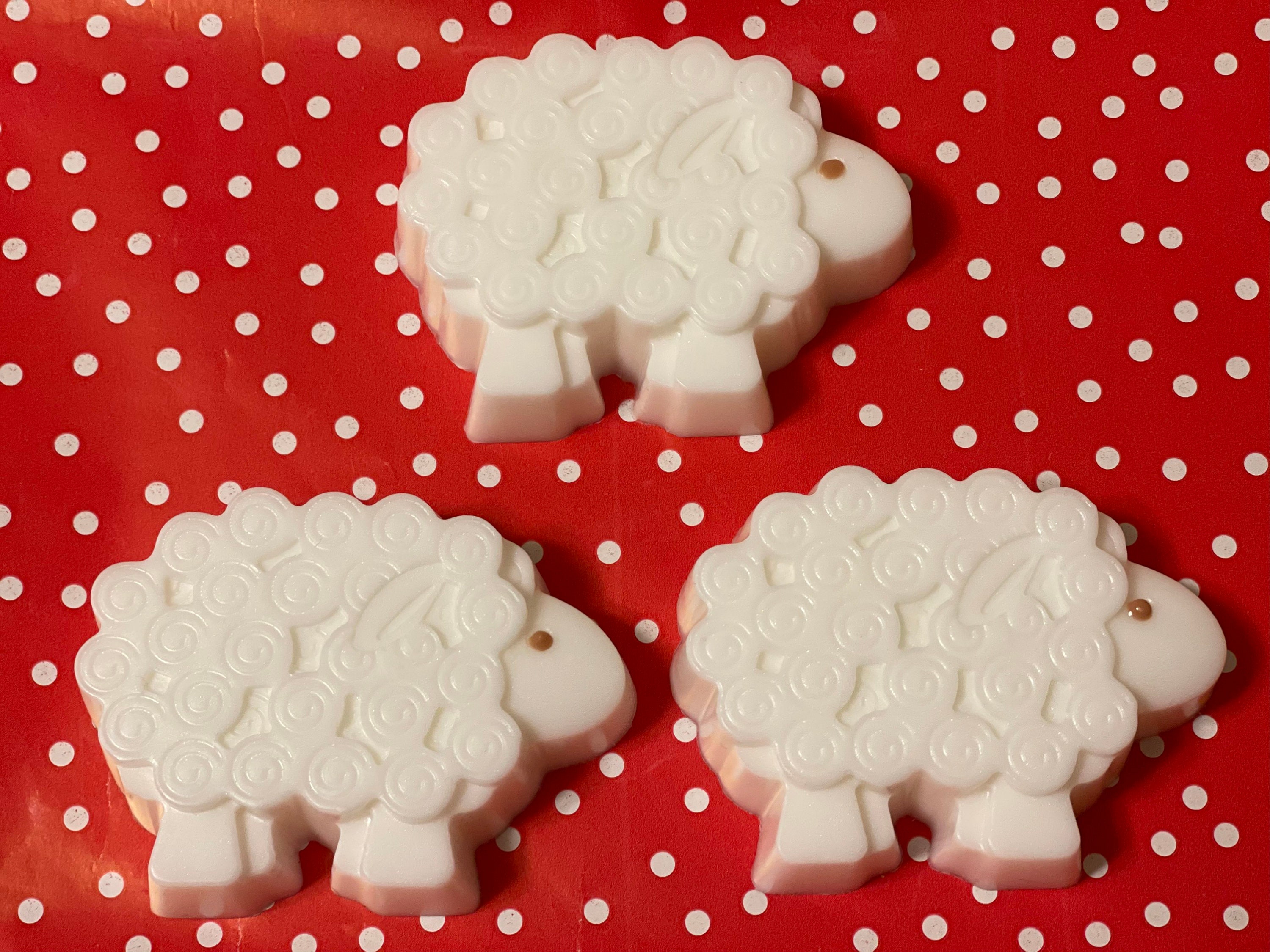 Sheep Soap Bar / Goat Milk Soap Bar / Little Lamb Soap Bar - Etsy