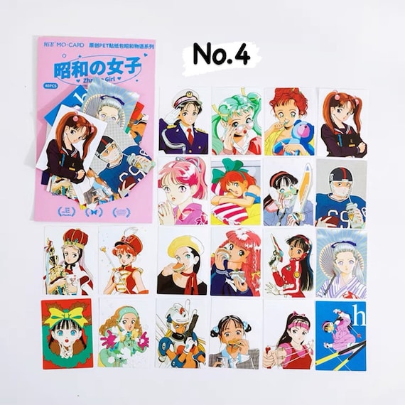 Digital Prints Kawaii Shoujo Anime Stickers Bundle Prints etna.com.pe