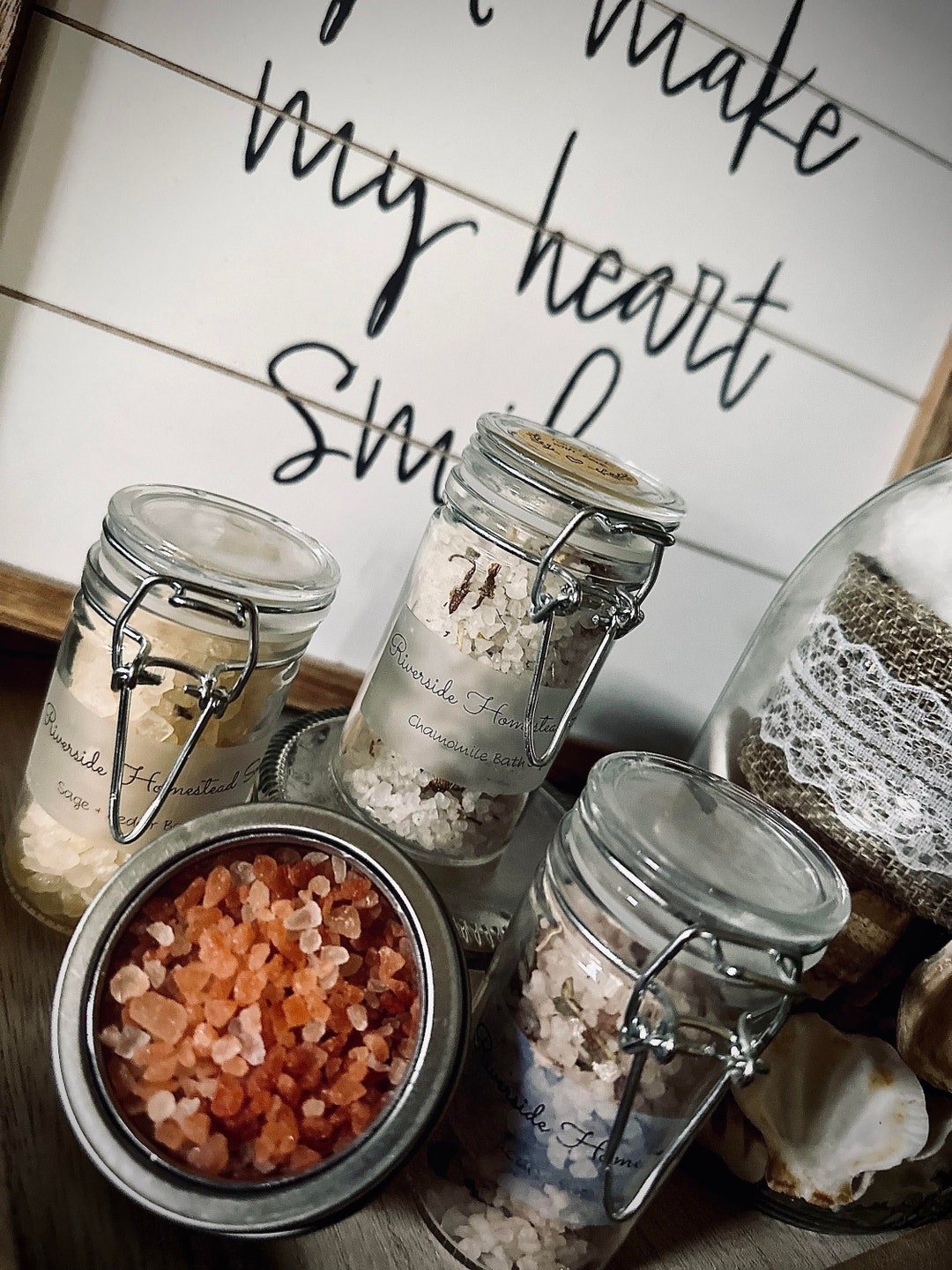 Bath Salt Collection - Etsy