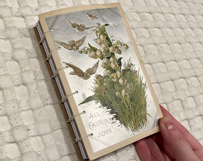 Floral Journal Cottagecore Journal Handmade Journal Dream - Etsy