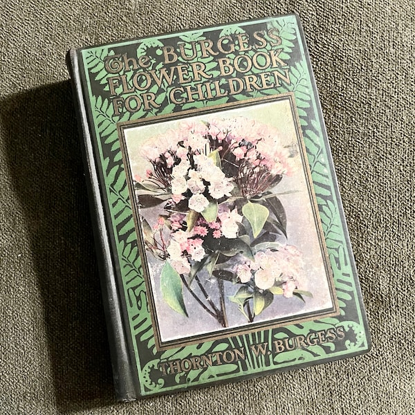 Vintage Flower Book - Etsy