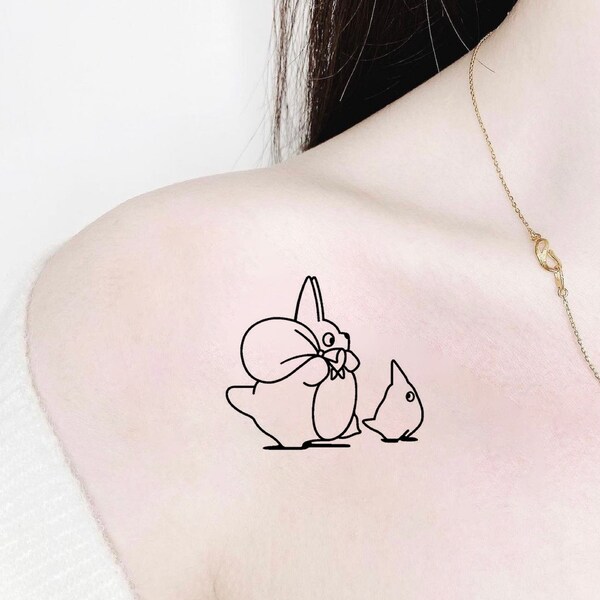 Totoro Tattoo - Etsy