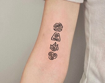 Avatar Earth Symbol Tattoo