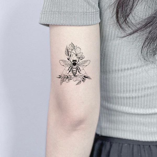 Bee Tattoo - Etsy