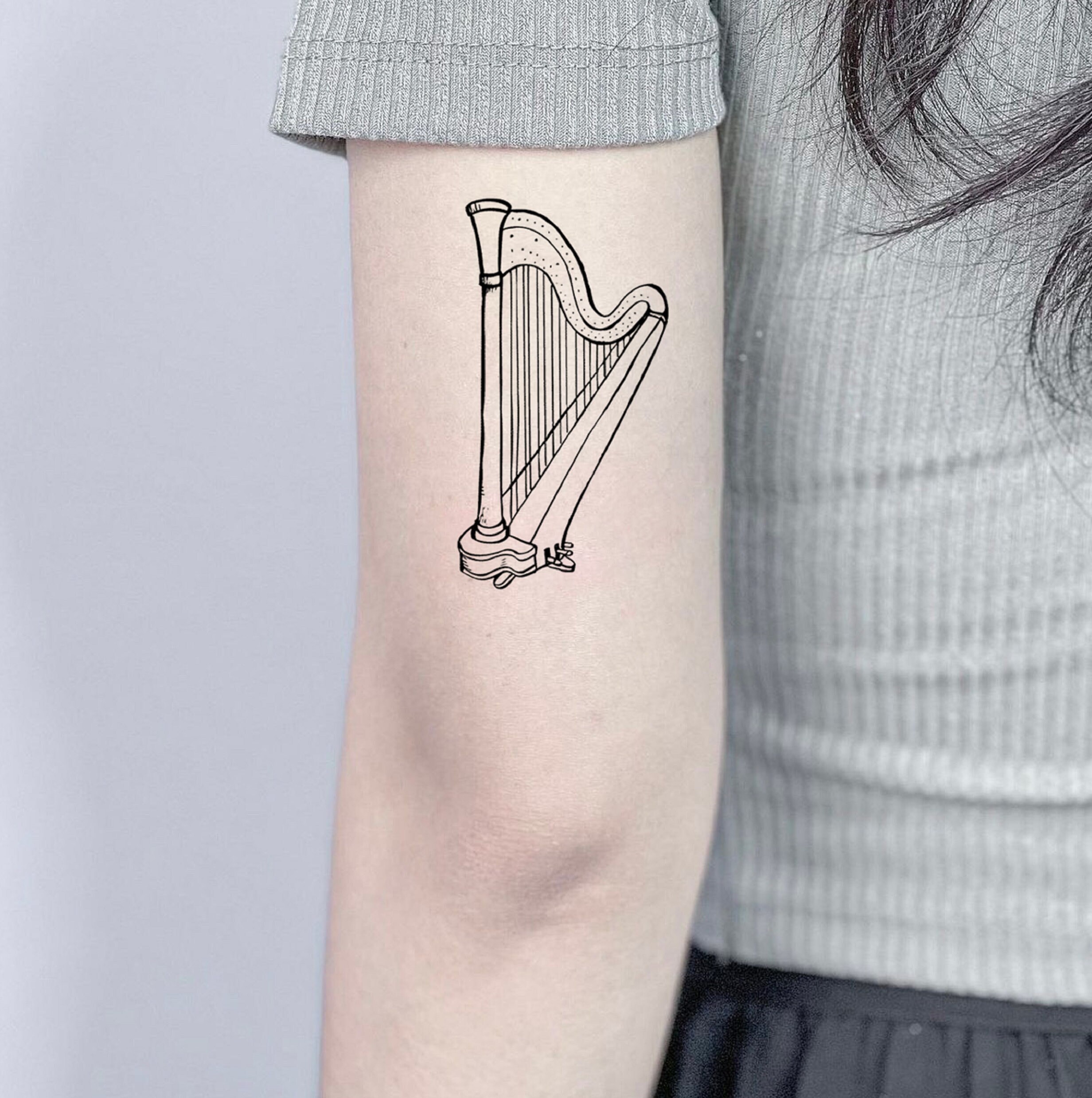 Lyre Tattoo