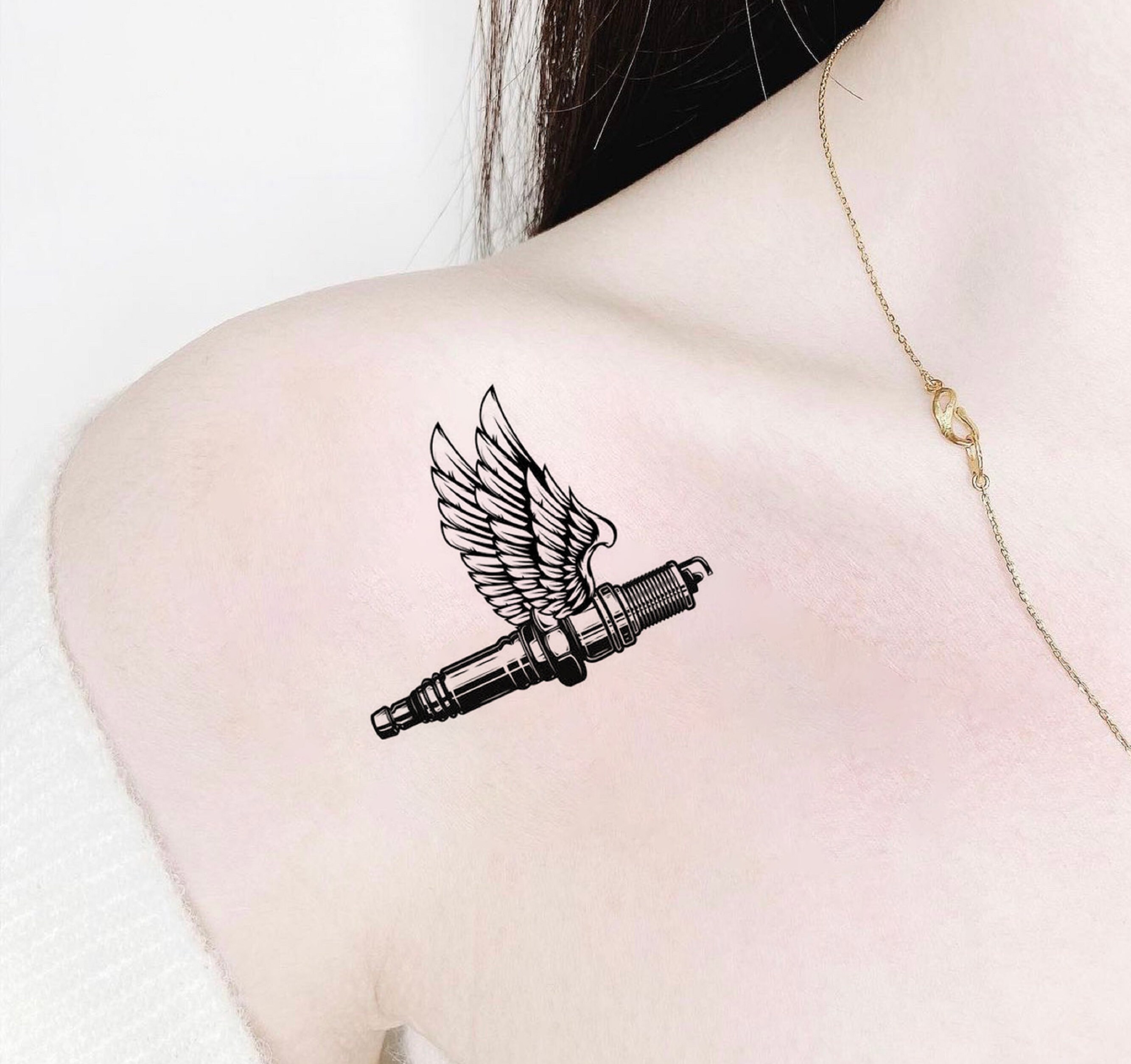 Spark Plug Tattoo Designs