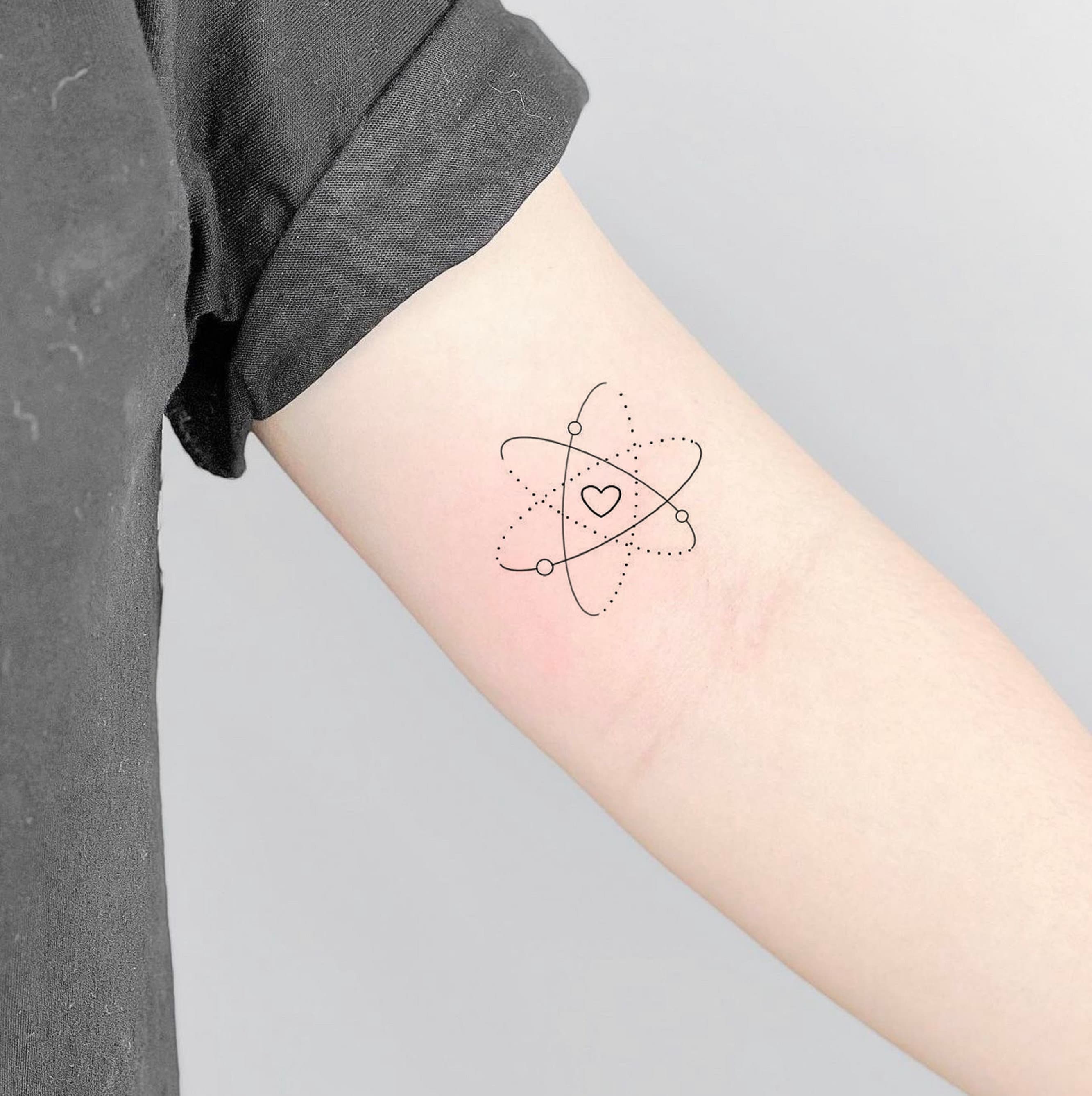 Carbon Atom Tattoo