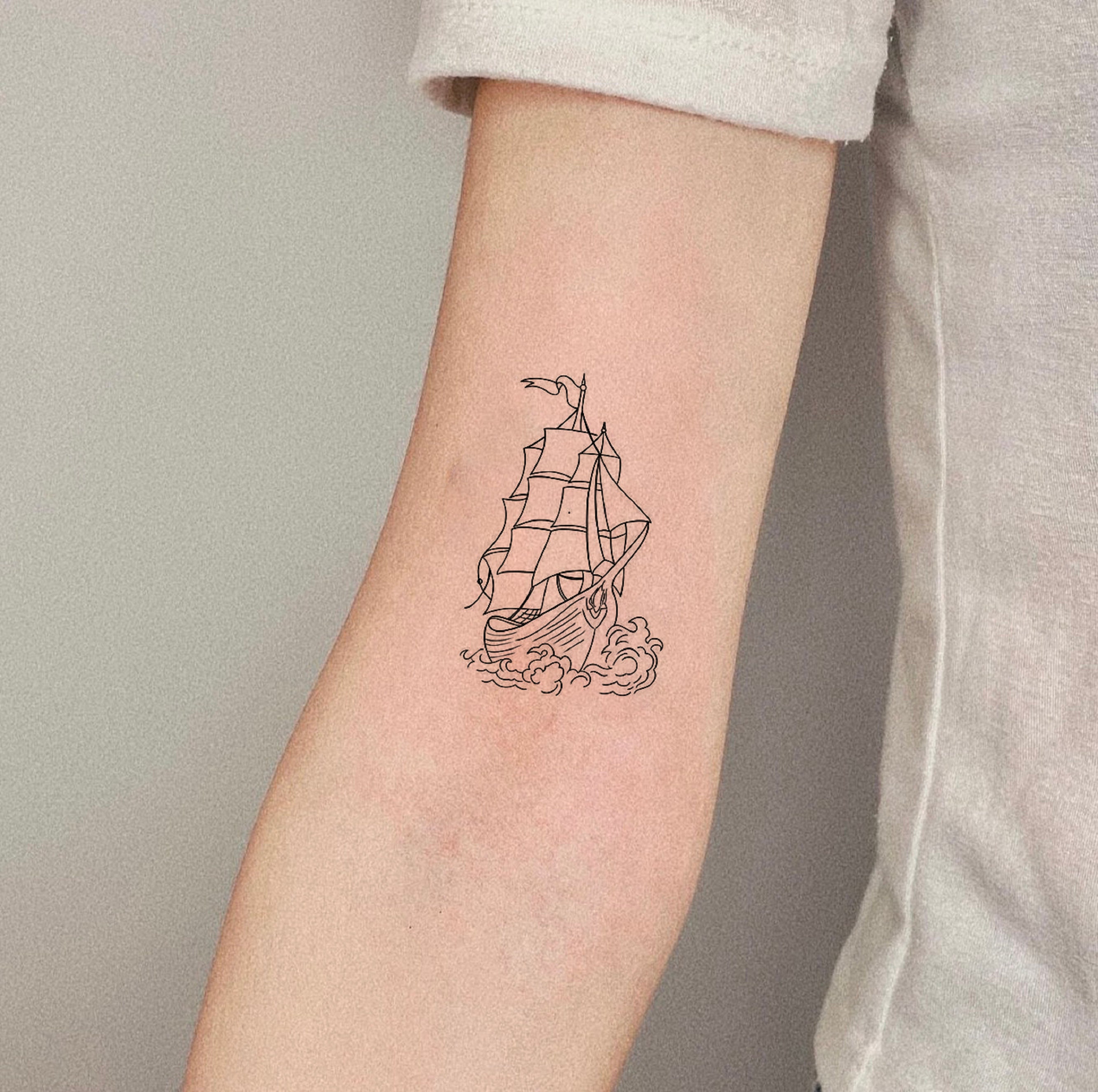 Sailboat Tattoo