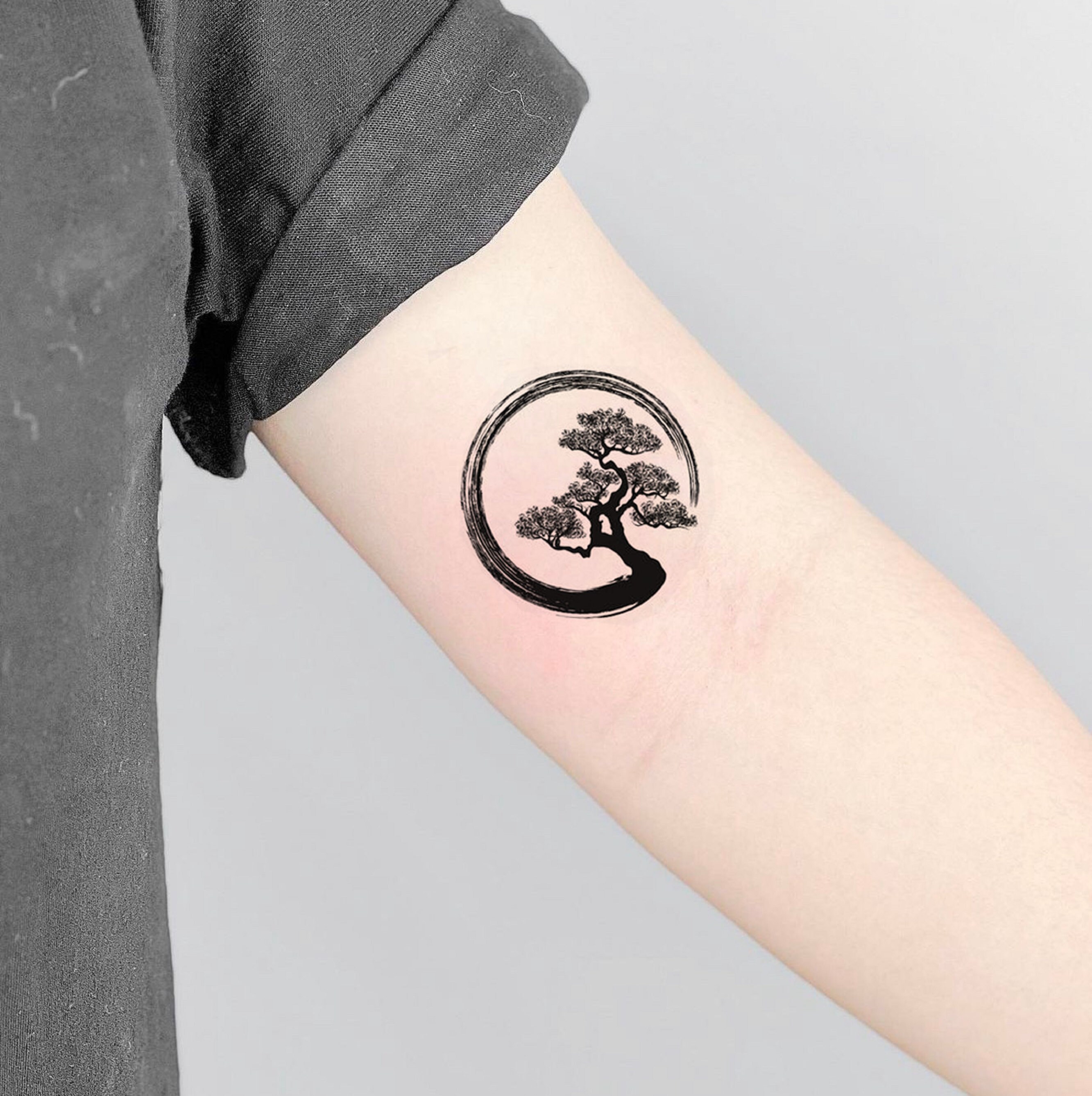 Enso Tattoo Forearm