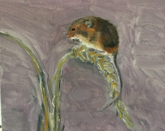 Mouse Oil Painting | Etsy
