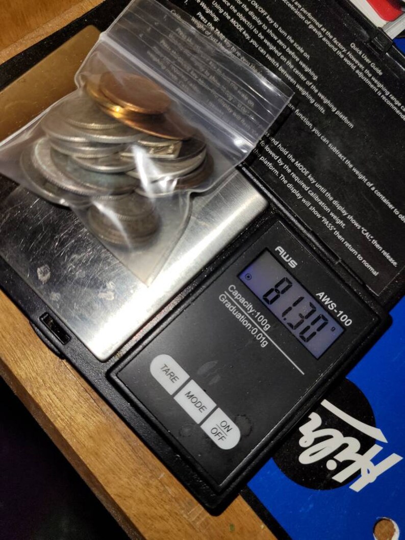 80 Grams of Old Coins (USA,CA) 90-100% Silver - Etsy