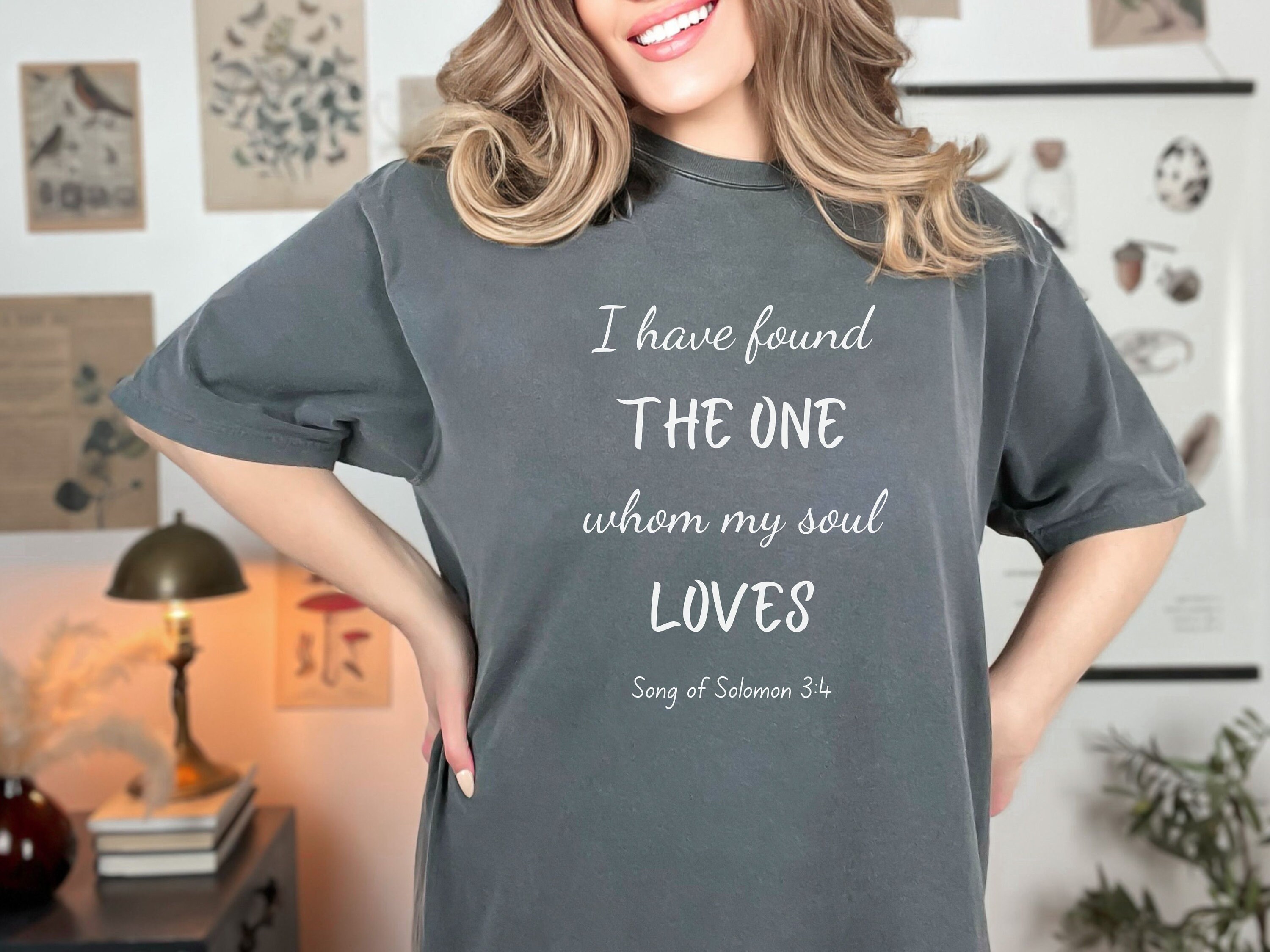 Song of Solomon T-shirt Song of Solomon 3:4 Tee Bible Verse Shirt T ...