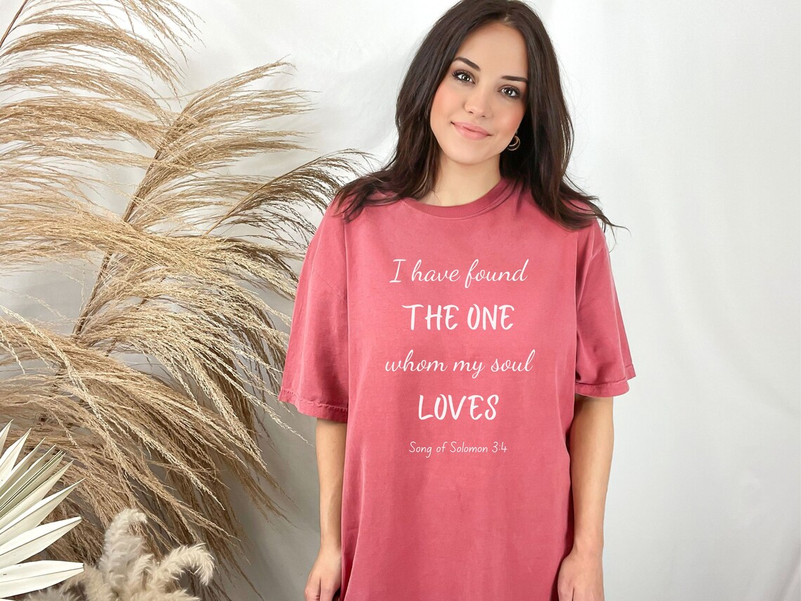 Song of Solomon T-shirt Song of Solomon 3:4 Tee Bible Verse Shirt T ...