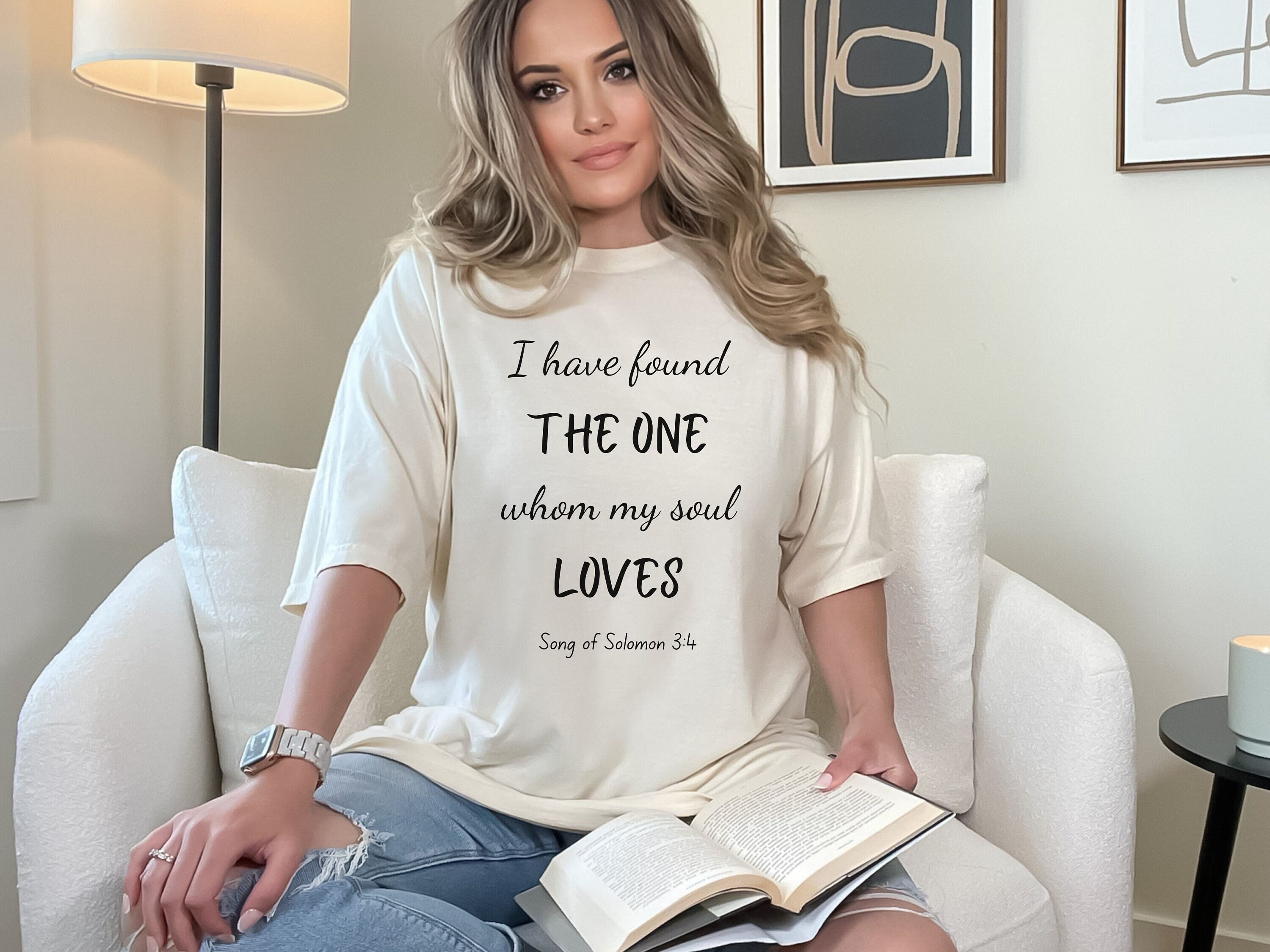 Song of Solomon T-shirt Song of Solomon 3:4 Tee Bible Verse Shirt T ...