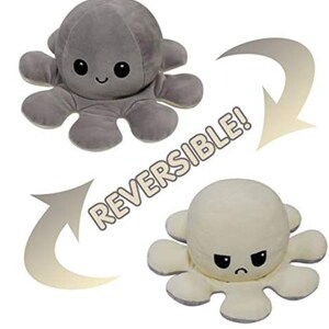 Reversible Inside Out Octopus Plush Stuffed Animals Double | Etsy