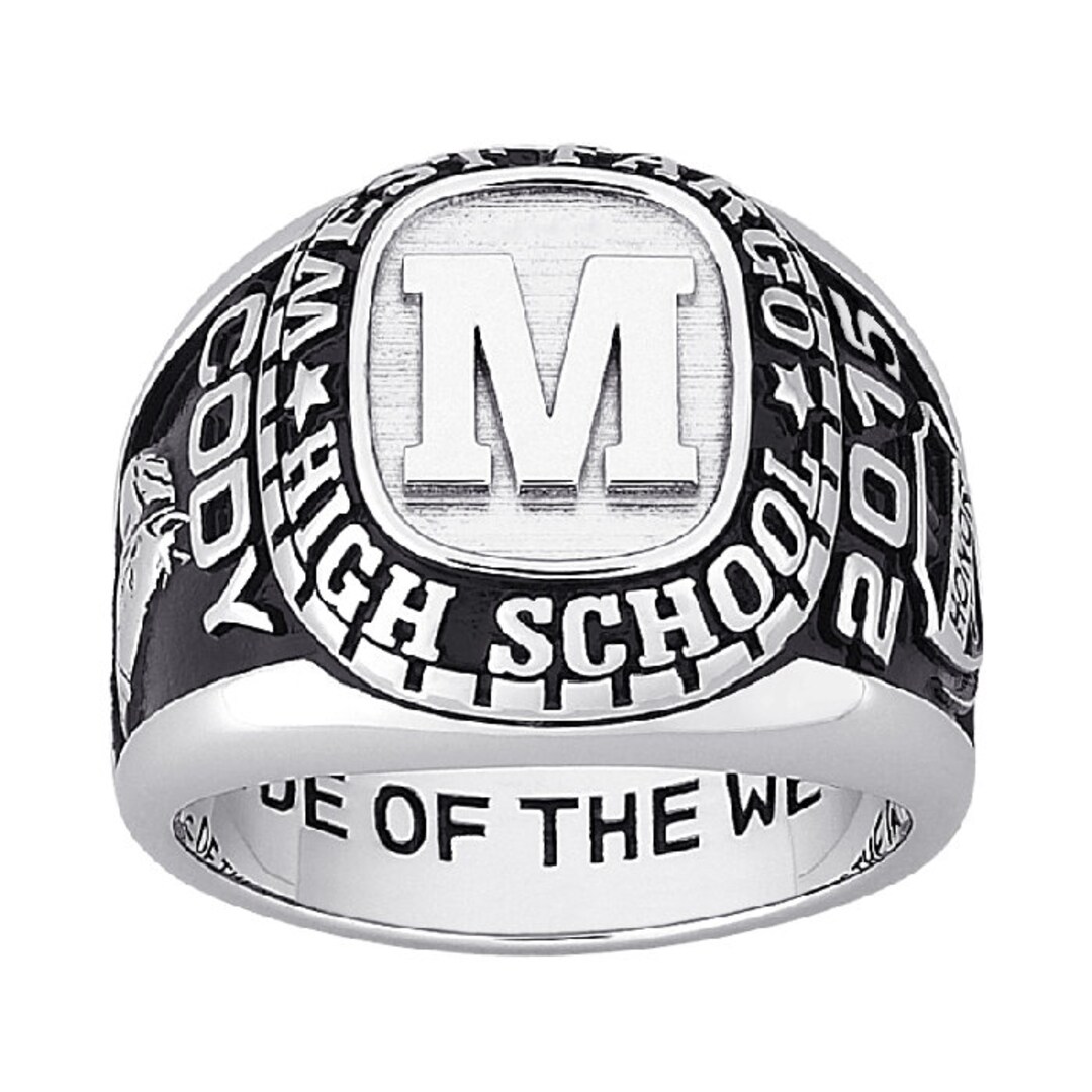 Graduation Ring, College Class Ring, Class Ring, School Ring, Senior ...