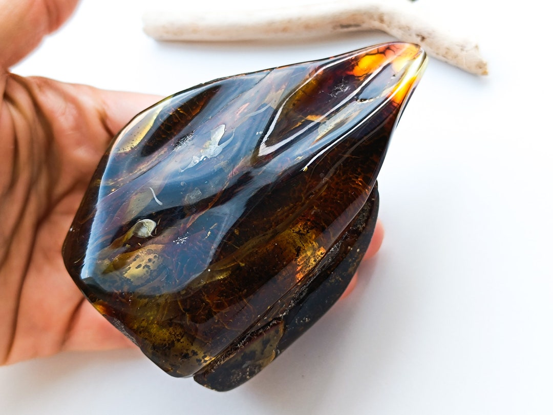121gr Huge Amber Stone, Natural Genuine Amber Piece, Unique Shape Amber ...