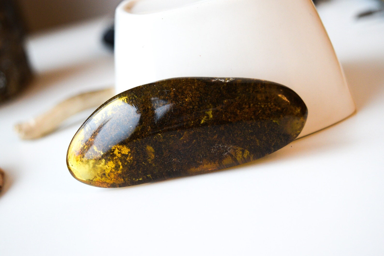 Large Amber Stone Collectors Specimen Amber Stone for - Etsy