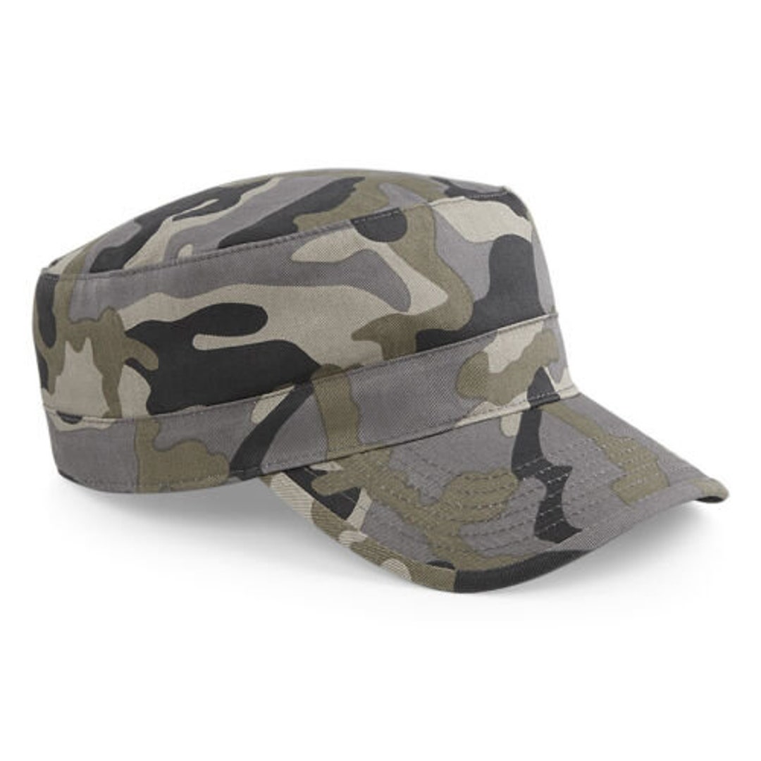Camouflage Army Camo Hat Baseball Cap Cotton Sun Hat Adjustable Cadet ...