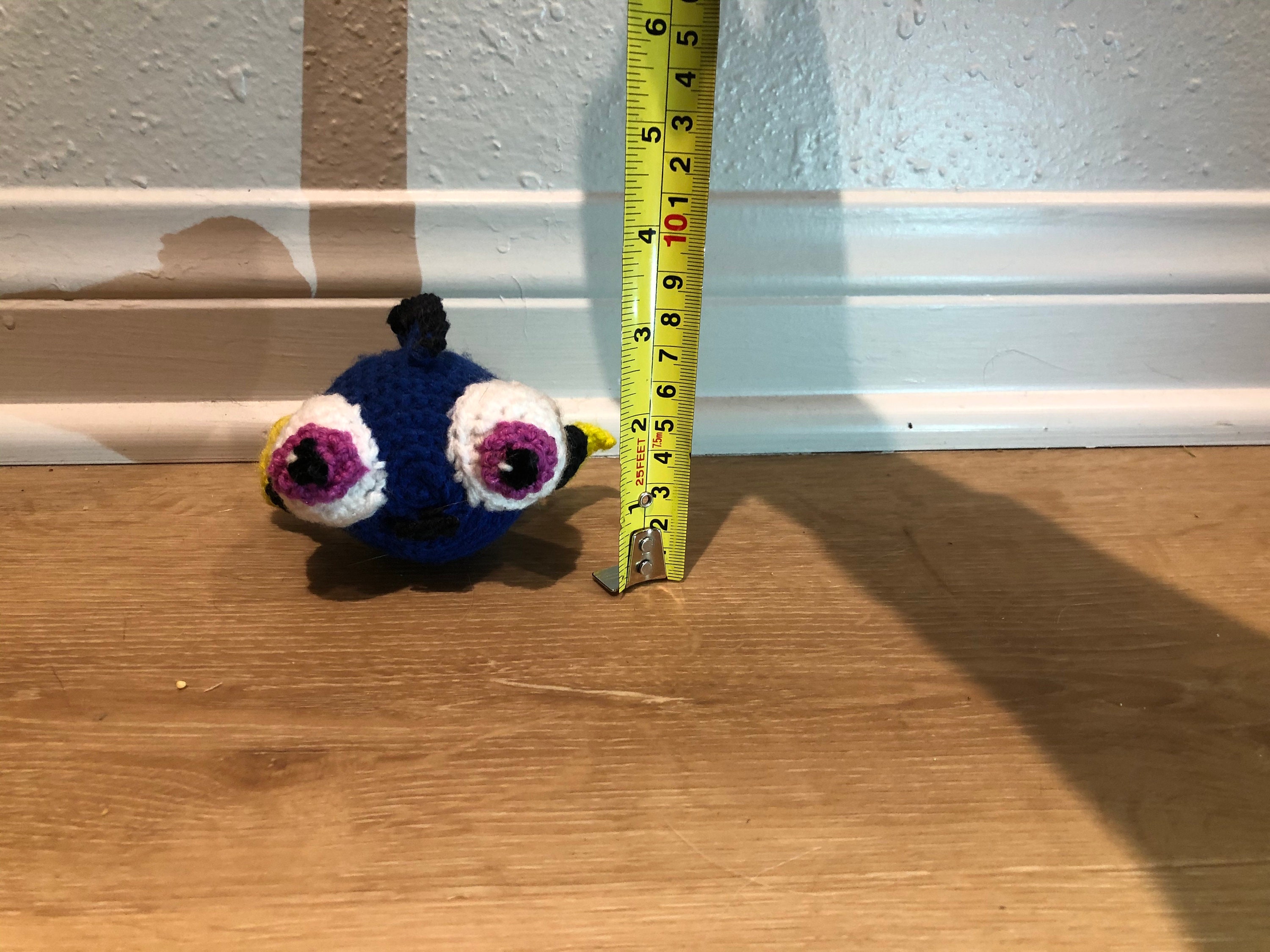 Baby Dory Fish Crochet Amigurumi Stuffed Animal Plushy - Etsy