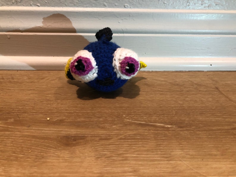 Baby Dory Fish Crochet Amigurumi Stuffed Animal Plushy | Etsy