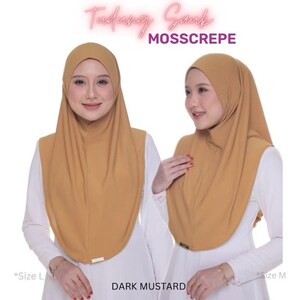 PLAIN INSTANT HIJAB - Etsy