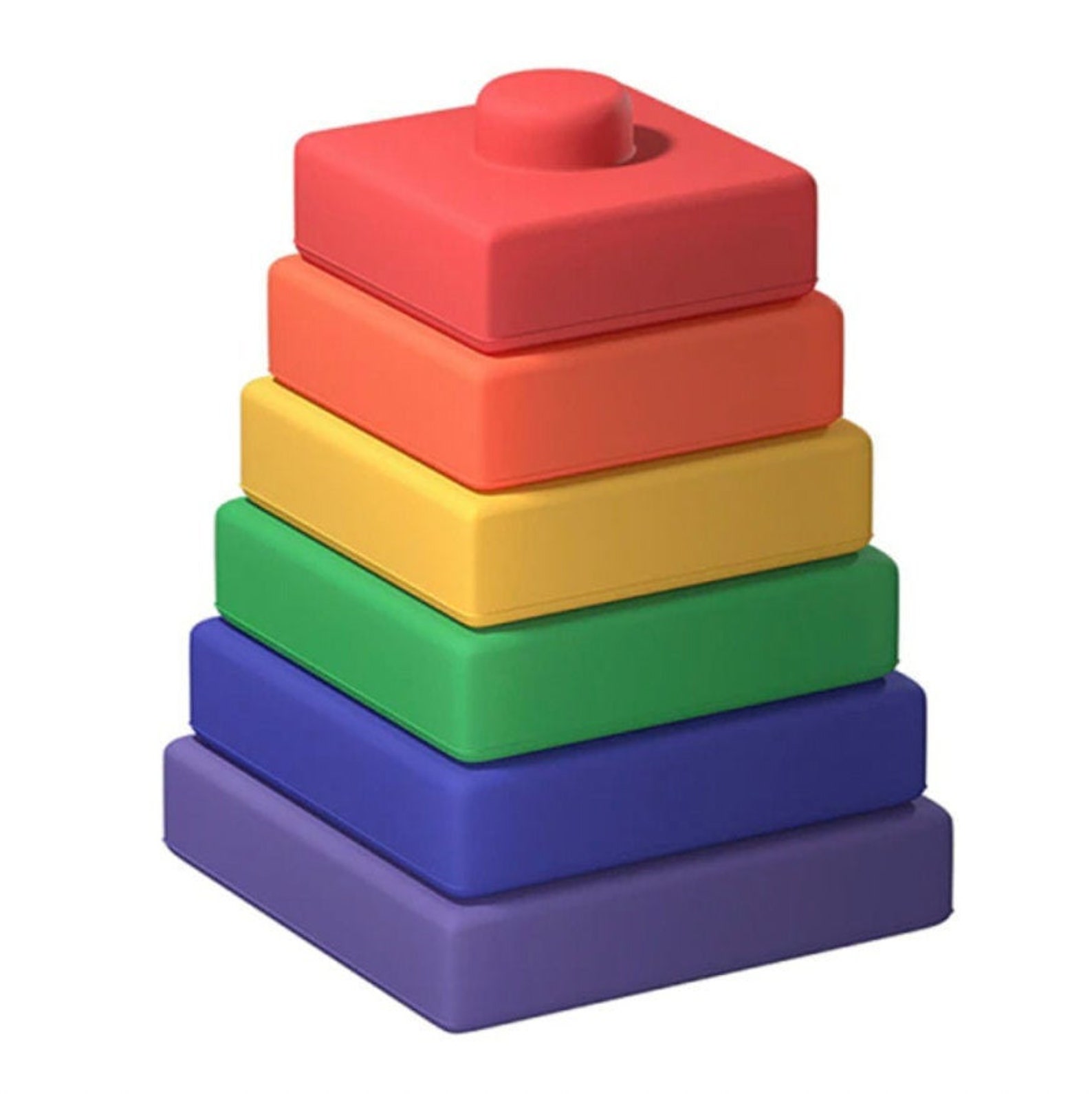 Star Silicone Stacking Toy Free Shipping Minimalist Toy | Etsy