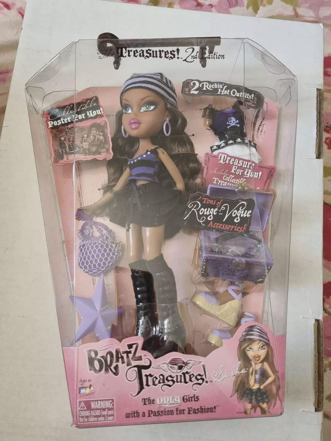 Rare Bratz MGA Treasures Sasha Doll 2nd ED 2005 New in Box - Etsy