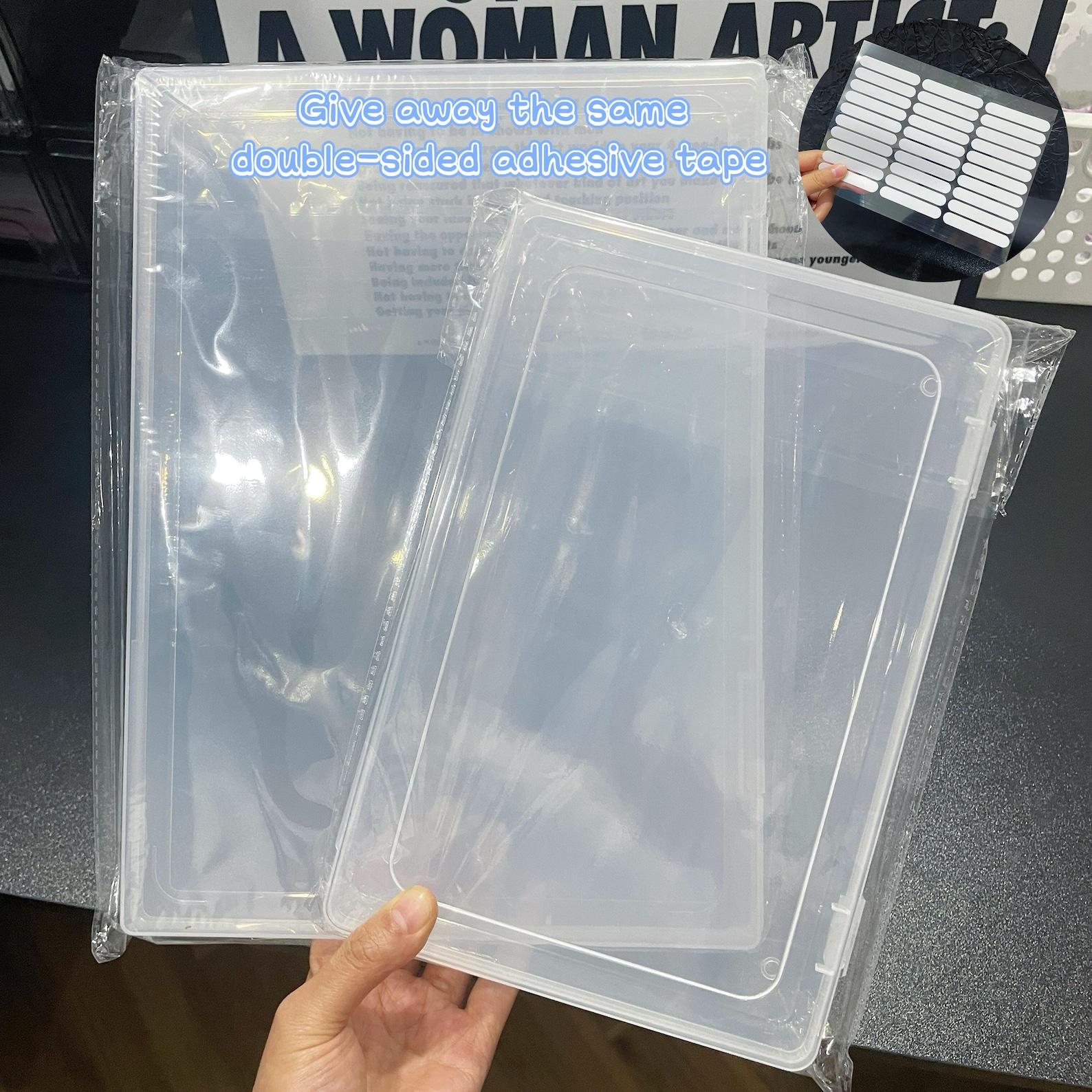 Push-type Nail Organizer, False Nail Storage Book, Dustproof and ...
