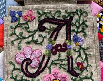 Burlap Punch Needle - Etsy