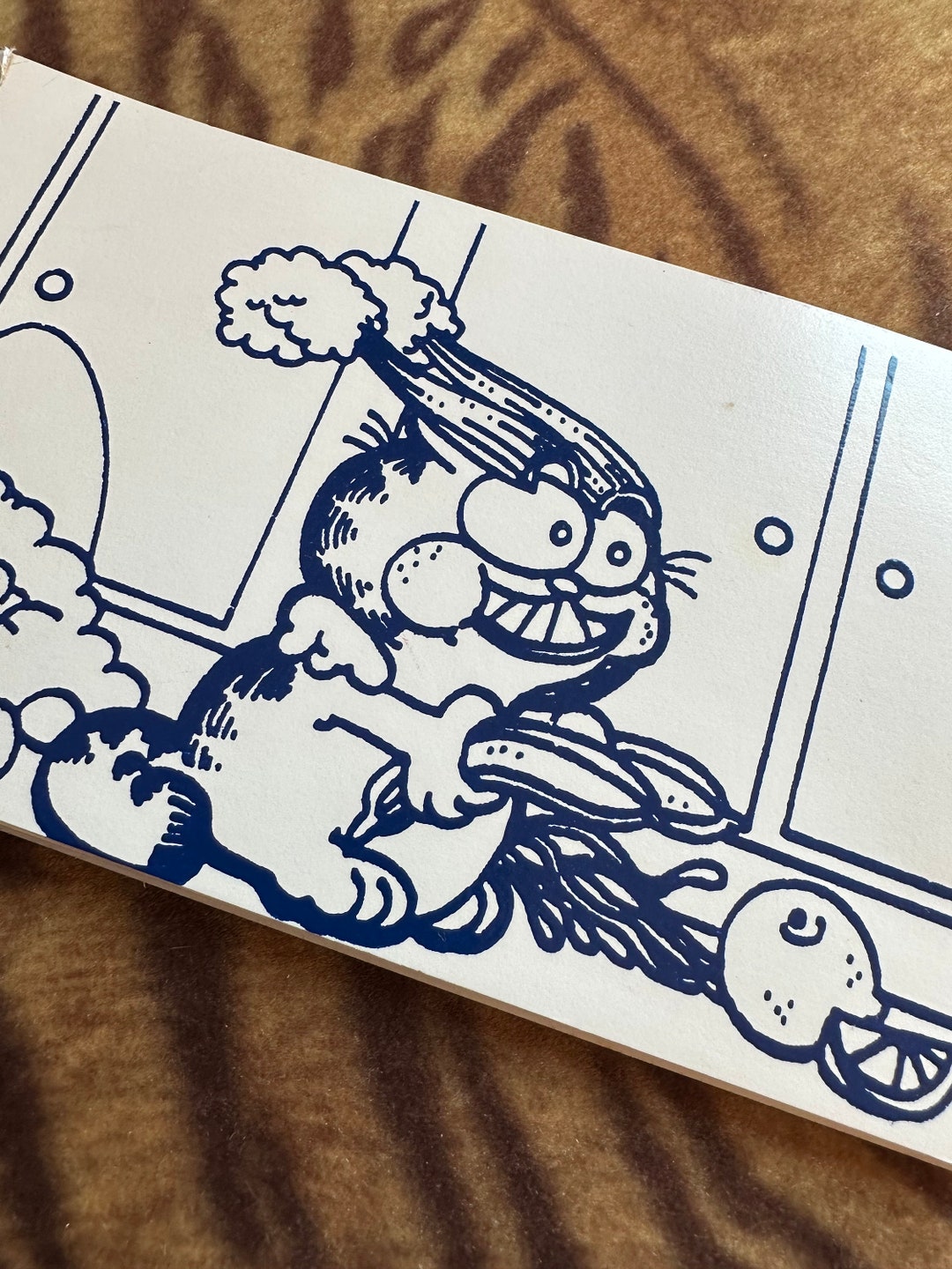 Vintage Garfield Alien Earthling Notepad - Etsy